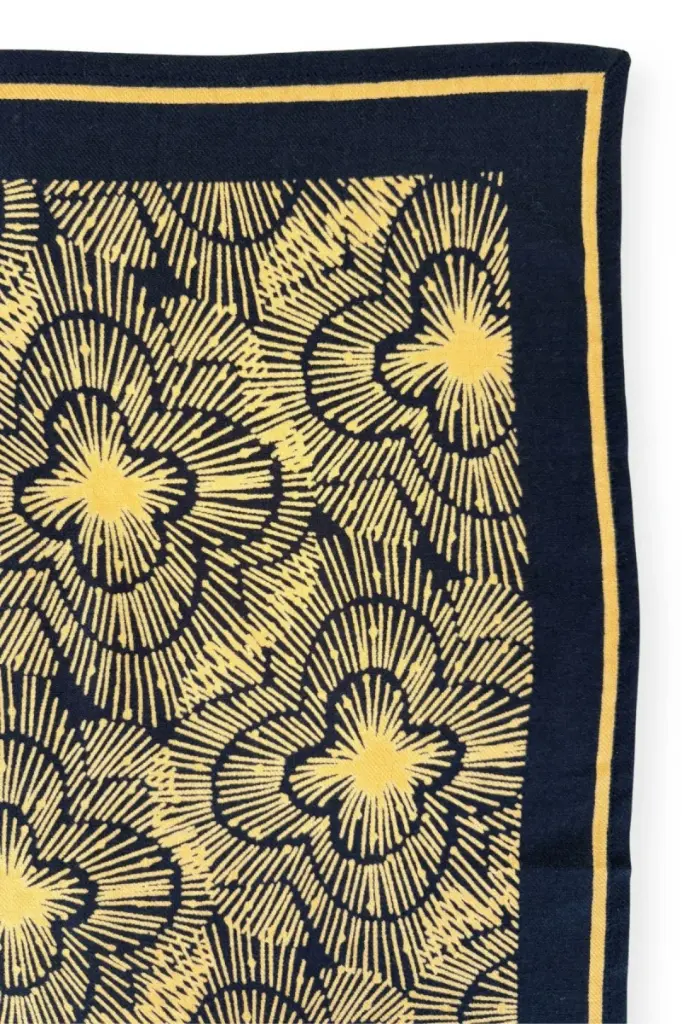 Big Foulard Latika Fireworks Navy | Woodee